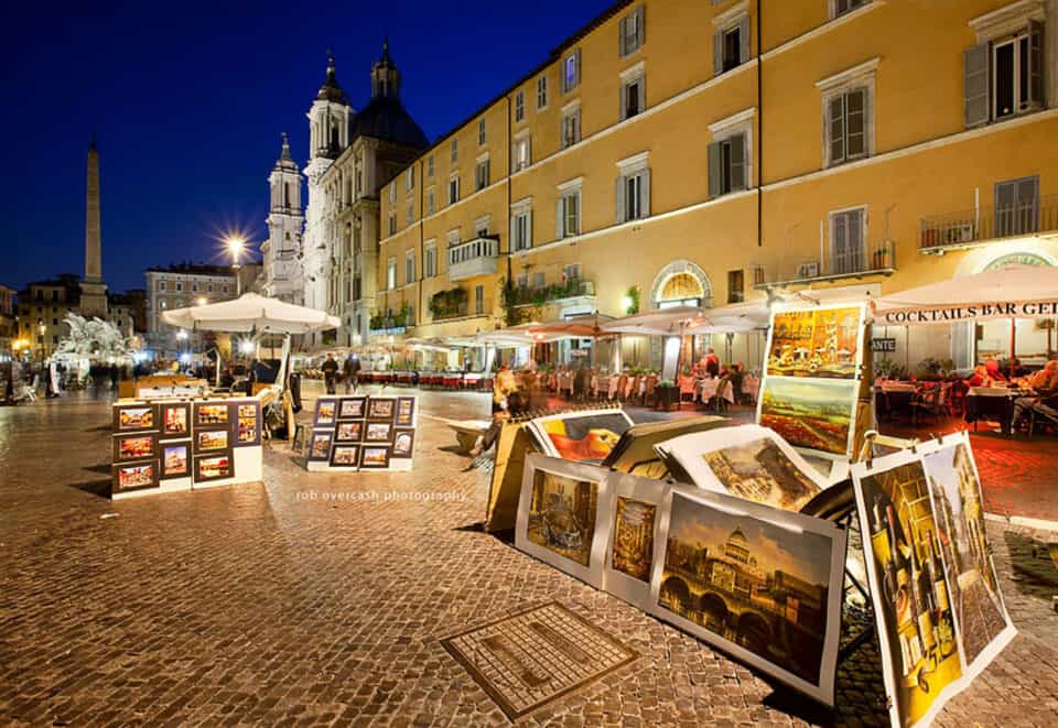 Piazza Navona At Night: Discover 4 Charming Highlights
