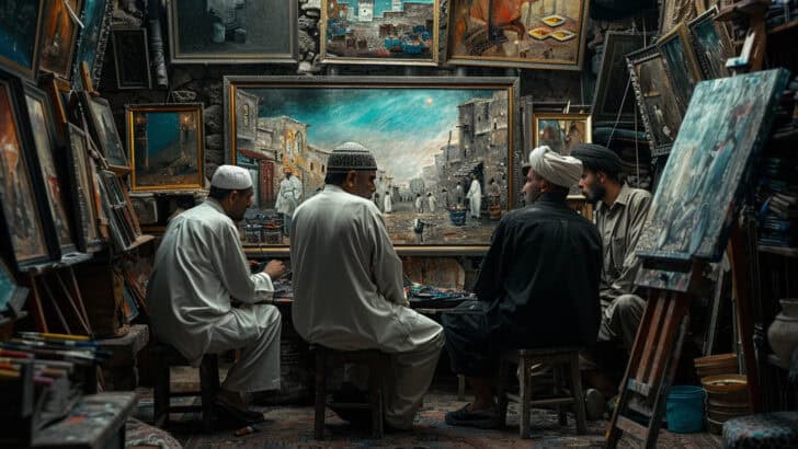 Can You Connect Moroccan Painters to Their Artworks? - Civilisable