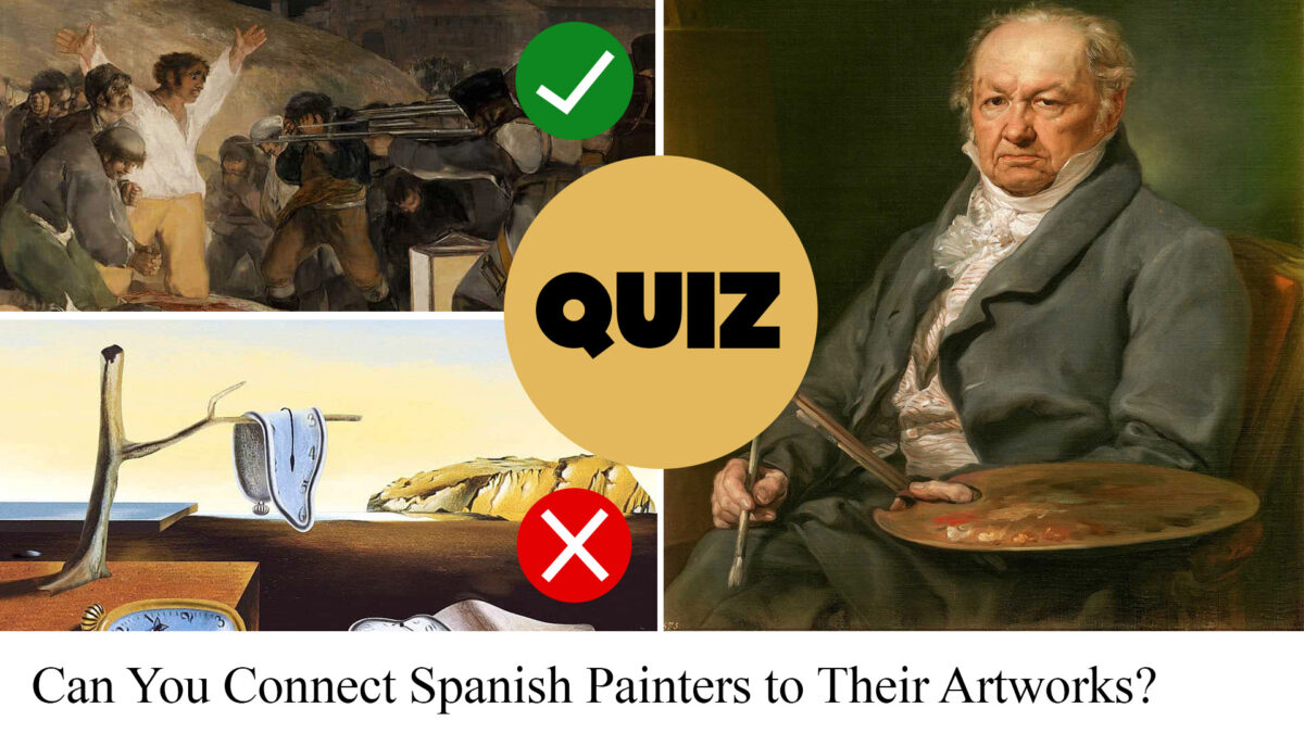 Can You Connect Spanish Painters To Their Artworks?