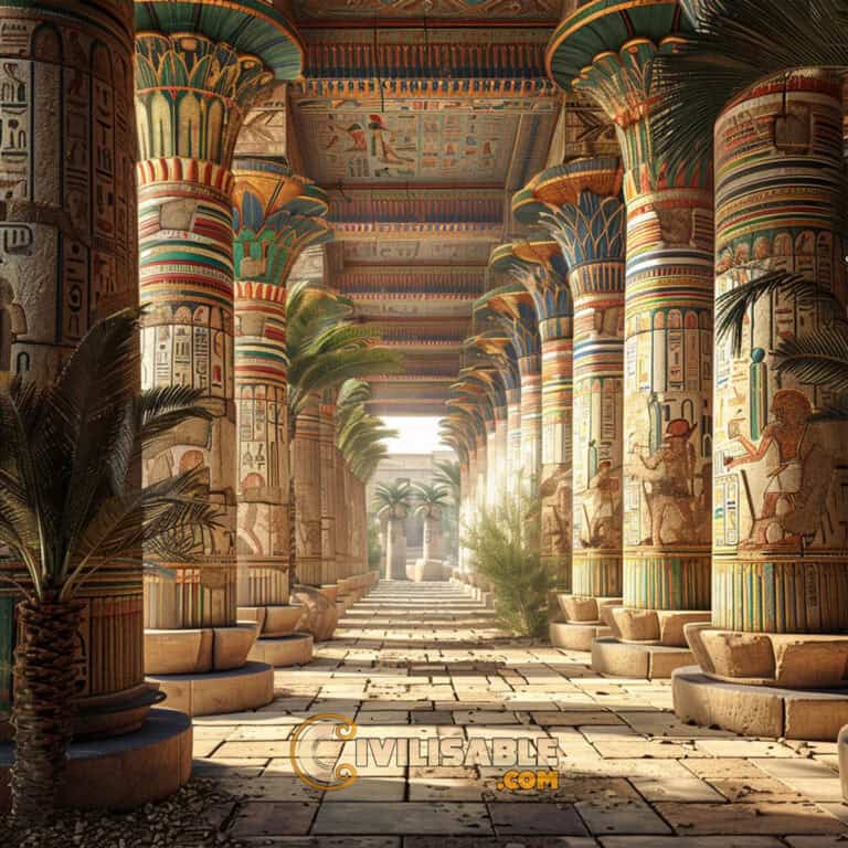 What Is The Characteristic Of Egyptian Architecture?