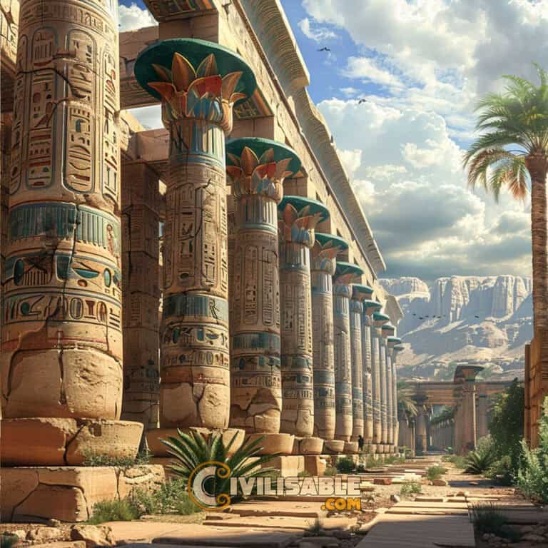 What Is The Characteristic Of Egyptian Architecture?